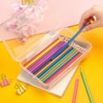 Ywuzuh Pencil Box, Assorted Color for Kids, Plastic Hard Pencil Case ...