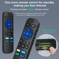 OMAIC Replacement Roku TV Remote, Pack of 2, for TCL, Hisense, Onn ...