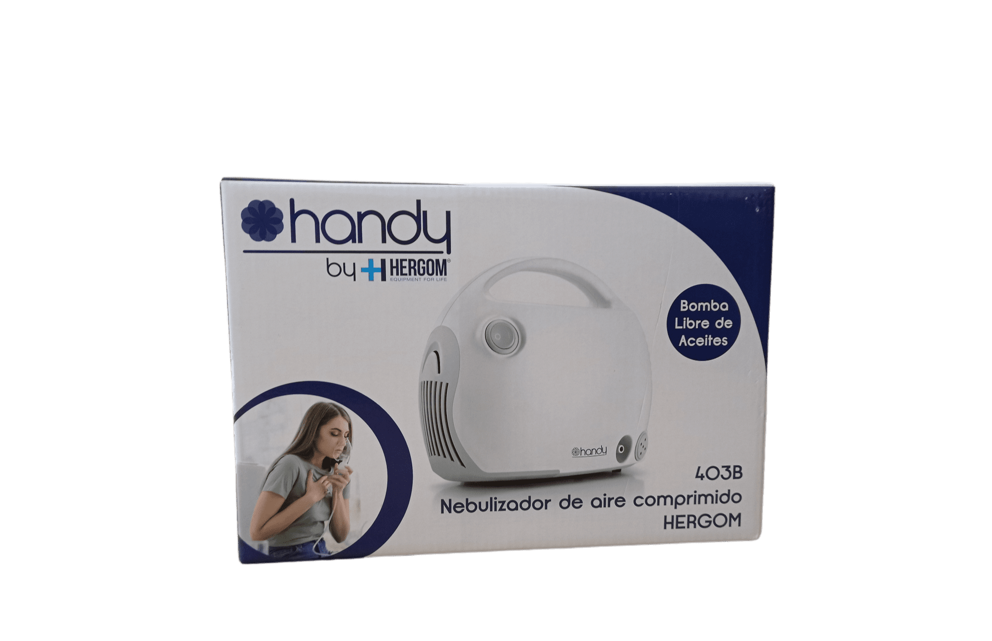 Nebulizador de pistón HERGOM C/MASC PED 403B HANDY | Walmart en línea