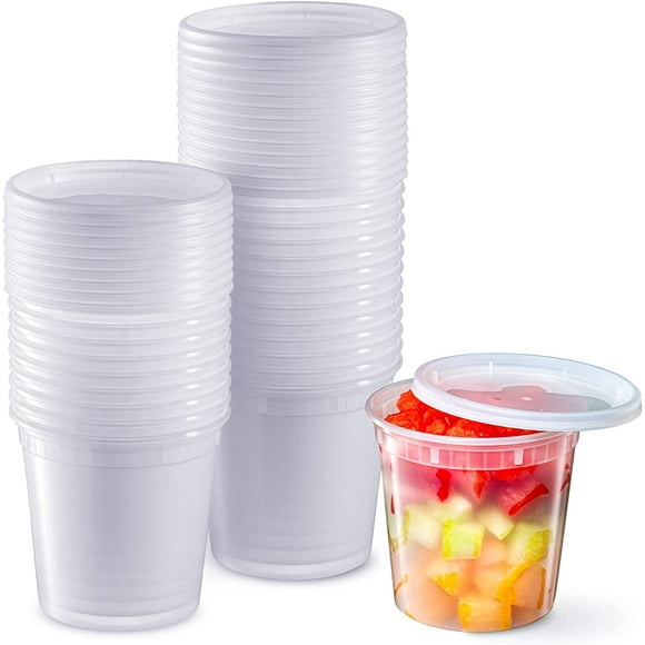 16 Oz Containers with Lids