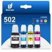 502 Ink Bottle Replacement for Epson 502 T502 Ecotank Refill Ink for ...