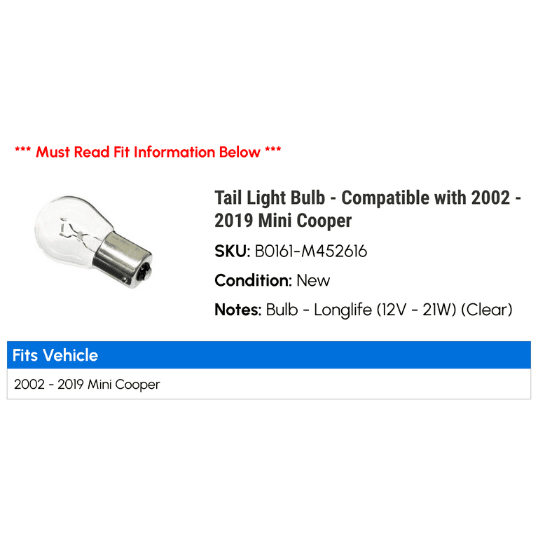 Osram Sylvania Red Halogen Automotive Bulb Fits Mini Cooper