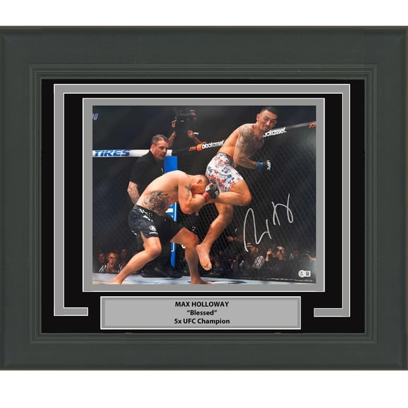 Autographed/Signed Khabib Nurmagomedov Black UFC MMA Glove Ultimate ...