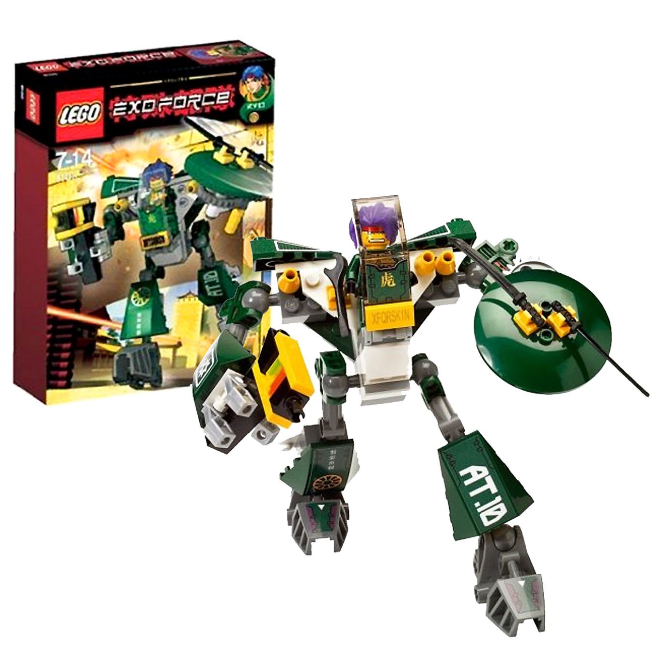 Lego Year 2007 Exo-Force Series Mecha Vehicle Figure Set # 8100 ...