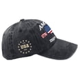 America 250th Birthday Hat 1776-2026 Map Cap Vintage Washed Cotton Hat ...