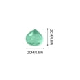 Beforeyayn Droplet Shaped Luminous Garden Stone, Colored glowing pebble ...