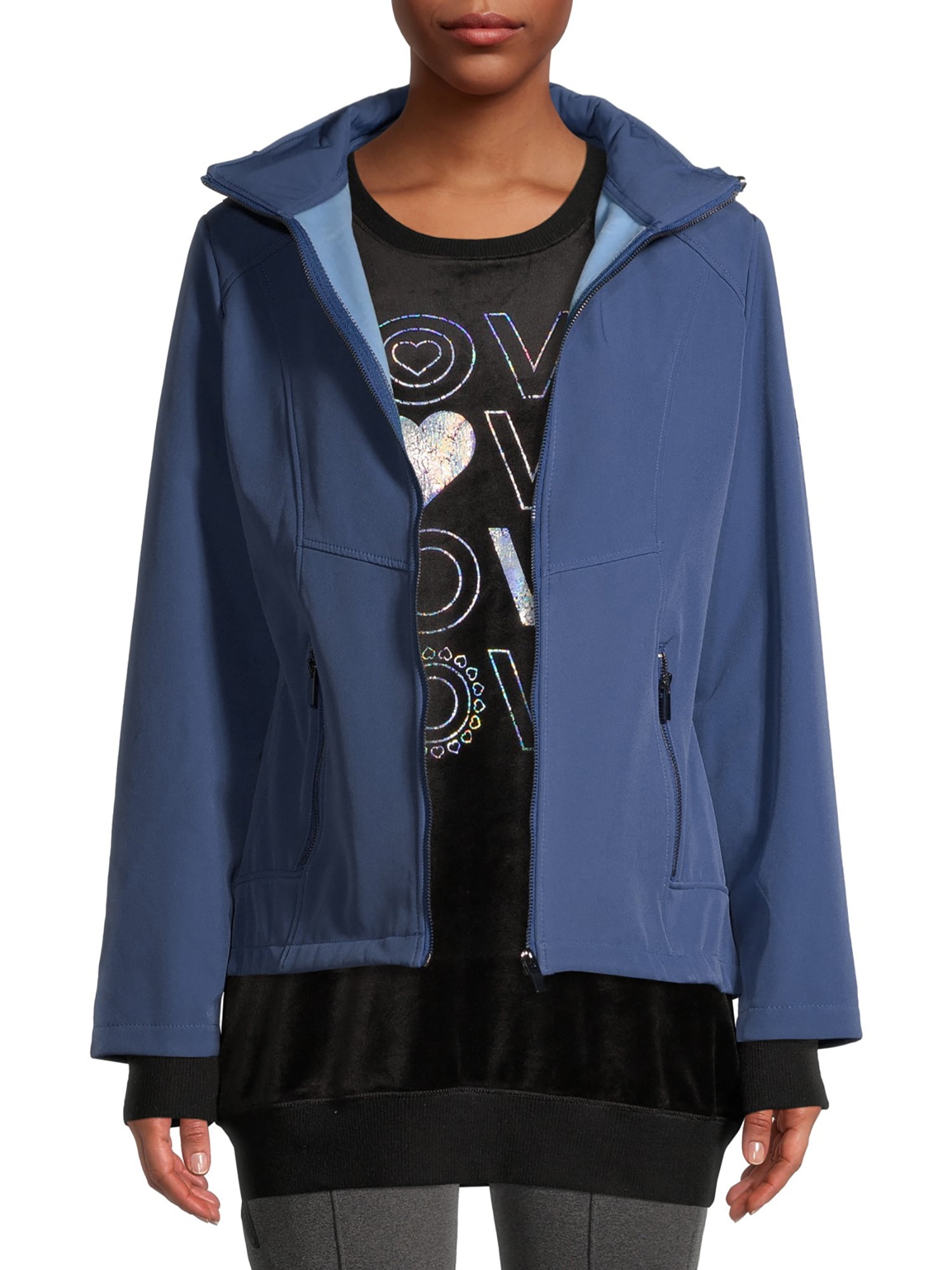 Swiss Tech Long Sleeve Relaxed Fit Solid Print Jacket (Women's), 1 Pack ...