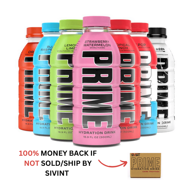 NEW FLAVOR! Prime Hydration Drink Variety Pack - 16.9 fl oz 7 Pack ...