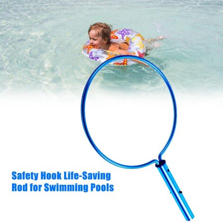 Swimming Pool Safety Hook Life Bar Aluminum Alloy Lifesaving Hook ...