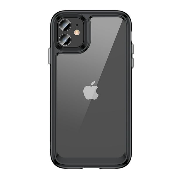 Dteck Case for iPhone 11, Soft TPU Bumper and PMMA Transparent ...