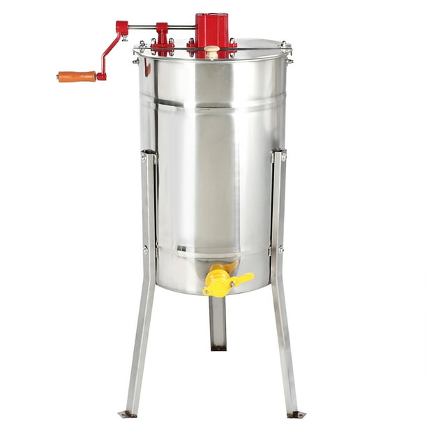 Honey Extractor Machine,Manual Stainless Steel 3 Manual Honey Extractor ...