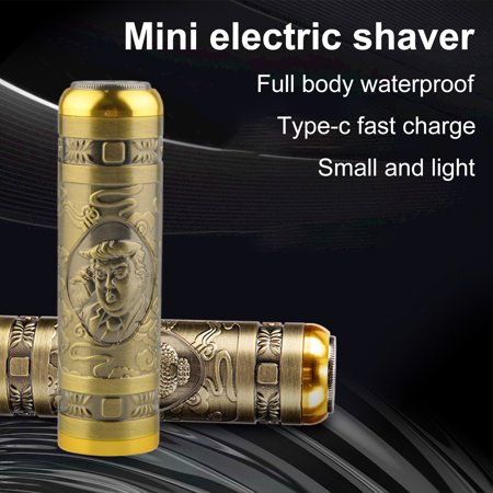 Portable USB Shaver Double Ring Cutter Net Low Frequency Vibration ...