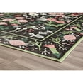 Rugs America Hanna VA30C Gardenia Pink Ivory Floral Transitional White ...