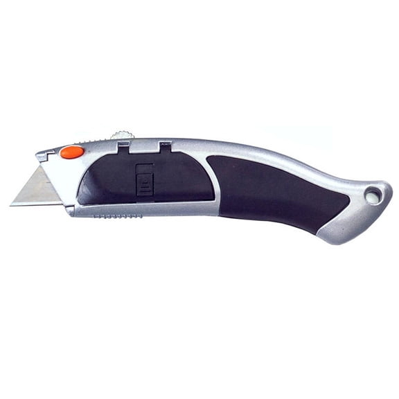 Auto Load Utility Knife-Quick Change Retractable Blade with Holster ...