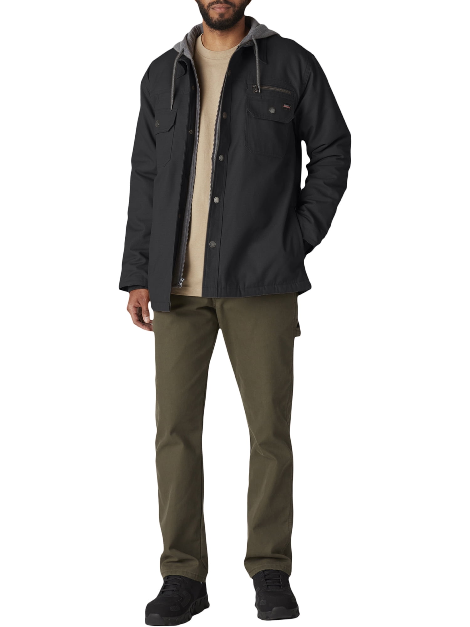 Genuine Dickies Men's Canvas Hooded Heavyweight Workwear Genuine Dickies Men's Canvas Hooded Heavyweight Workwear