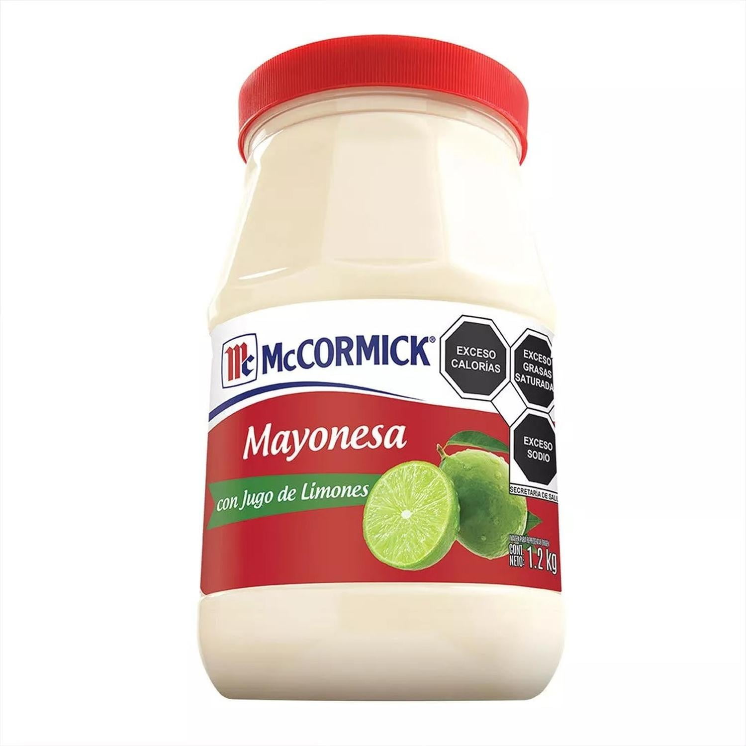 Mayonesa Mccormick Con Limón 1.2 Kg | Walmart en línea