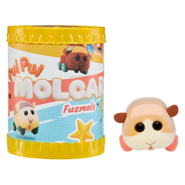 Pui Pui Molcar 2.5-Inch Fuzmols™ Figures Assortment, Flocked, Reusable ...