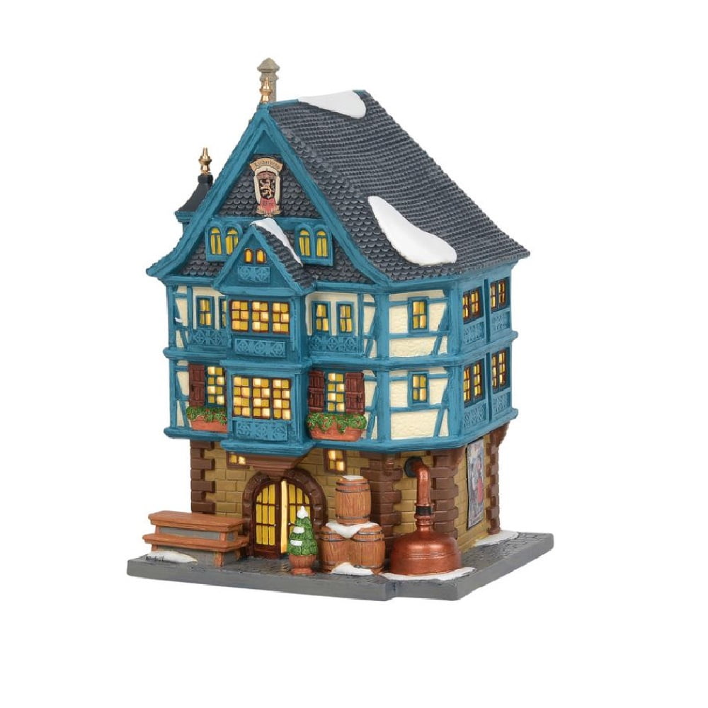 Department 56 Alpine Village Linderbrau Beer Hall Building Figurine ...