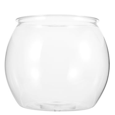 16 oz Clear Mini Plastic Fish Bowls (12 Pack) for Drinks, Decorations ...