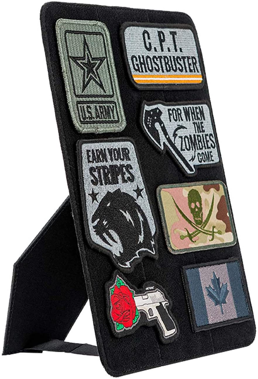 Mini Patch Board Stand Vertical & Horizontal Hard Patch Display Holder ...
