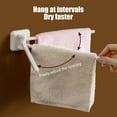Rotating Towel Rack Without Punching, Bathroom Towel Hanging Storage ...