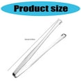 3pcs Practical Stainless Steel Tongs with Long Handle for Easy Flipping ...