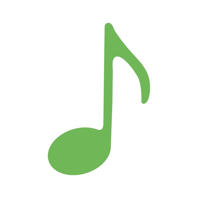 Music Note Sticker Decal Die Cut - Self Adhesive Vinyl - Weatherproof ...