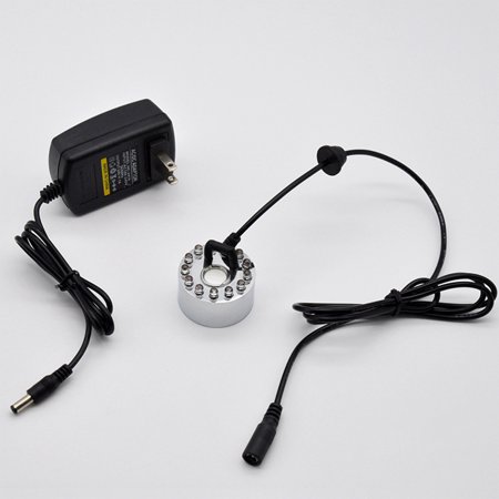 12 Led 16mm Fogger Atomizer Colorful Misting Maker Water Fountain Pond ...