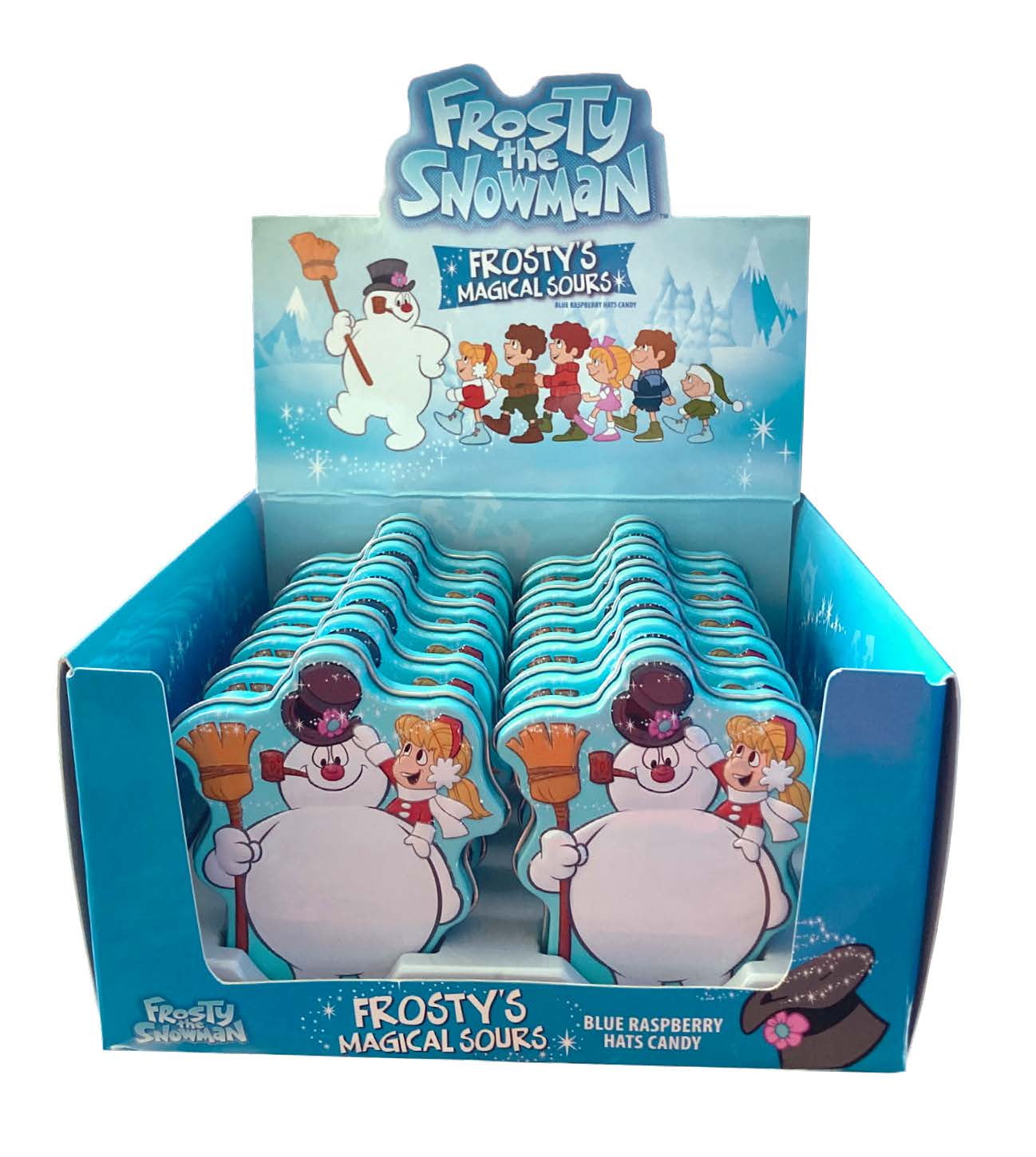 Holiday Christmas Frosty the Snowman, Frosty's Magical Sours, Blue ...
