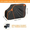 UTV Cover for Honda Pioneer-1000-5Waterproof Side by Side Cover Outdoor ...