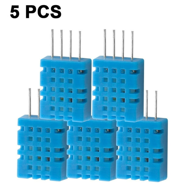 5pcs DHT11 Temperature Humidity Sensor Module Digital Single Bus 5V ...