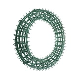 GOOHOCHY Flower Wreath for Decoration Green Plastic Frame Perfect for ...