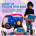 Light Up Pillow for Kids, Plush Led Night Light for Boys and Girls ...