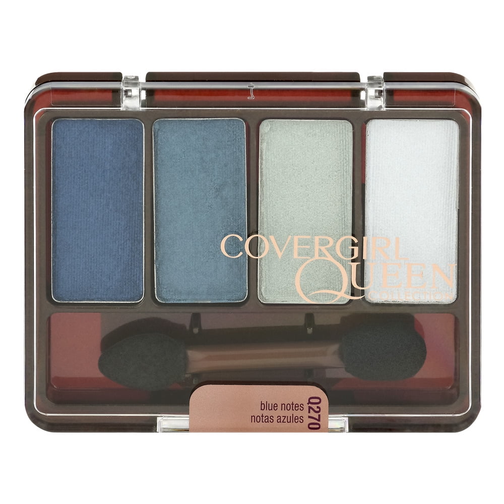 COVERGIRL Queen Collection Eyeshadow Quad, Q270 Blue Notes - Walmart.com
