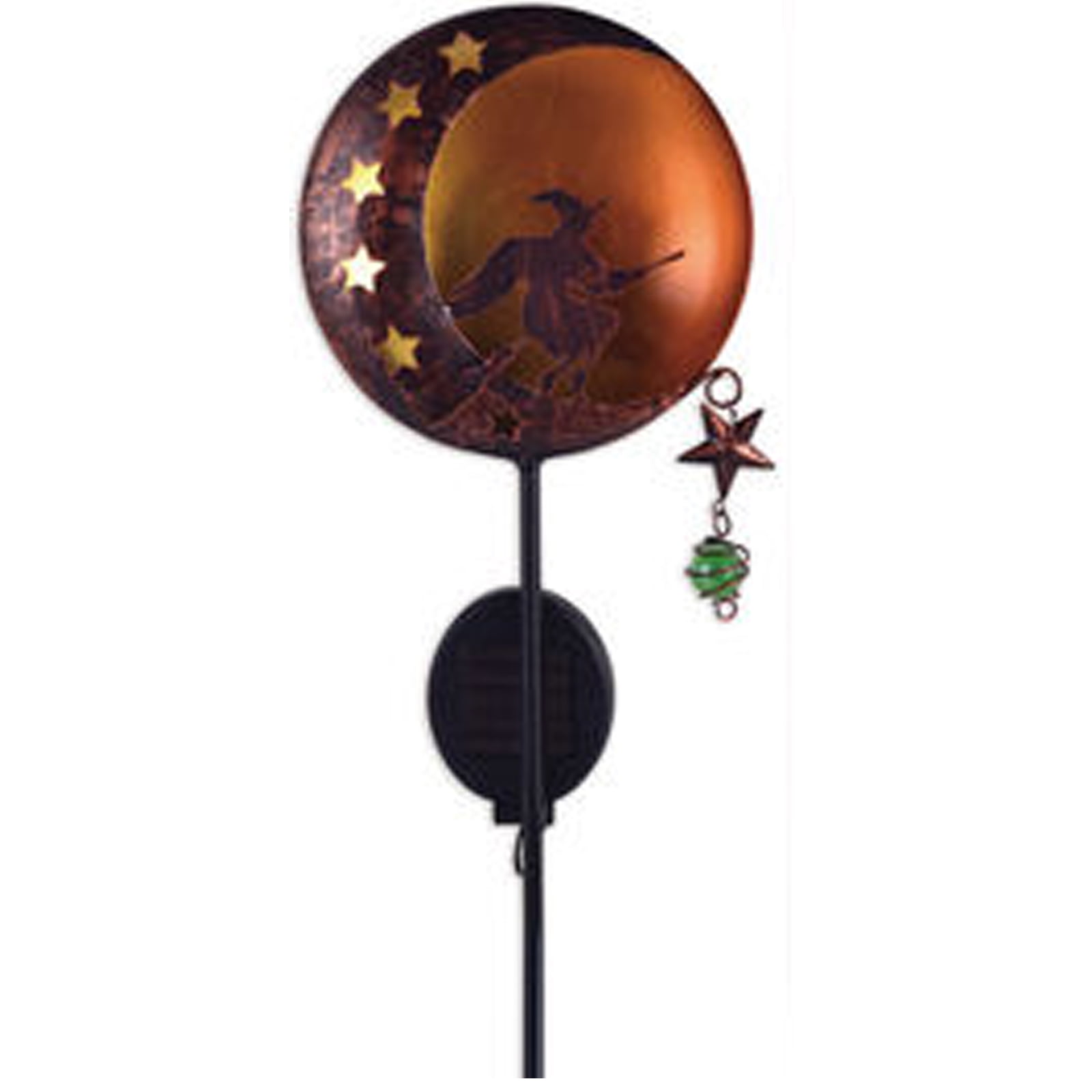 Sunset Vista Designs Witch Solar Light Halloween Garden Stake Yard Art ...