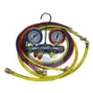 Yellow Jacket 49987 Titan 4-Valve Manifold Gauge Set, 60" Hoses, R22 ...