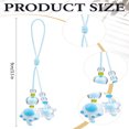 1Pc Resin with Nylon Cord Mobile Accessories Decoration Cat Claw Mobile ...