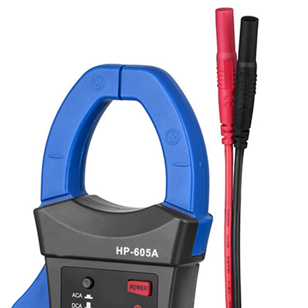Digital Clamp Meter 600A DC/AC Current Clamp Adapter Clamp-On ...