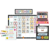 Teacher Created Resources Colorful Calendar Bulletin Board Set ...