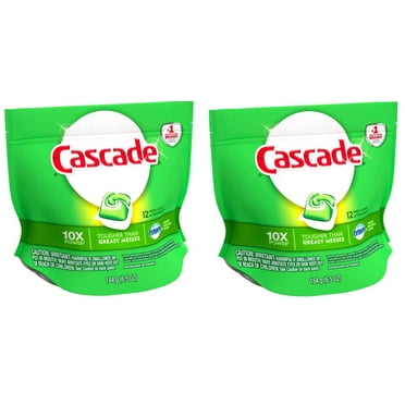 Cascade Platinum Dishwasher Detergent Action pacs, Fresh, 15 Count ...