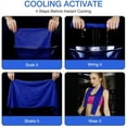 Walmart Cooling Towel 5-Pack for Sports, Hiking, Gym, Golf, Travel ...