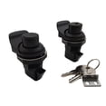 Versatile Black Plastic Push Button Door Latches Easy Install Trailer ...