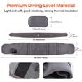 Infrared Heating Waist Massager Electric Belt Vibration USB Slimming ...