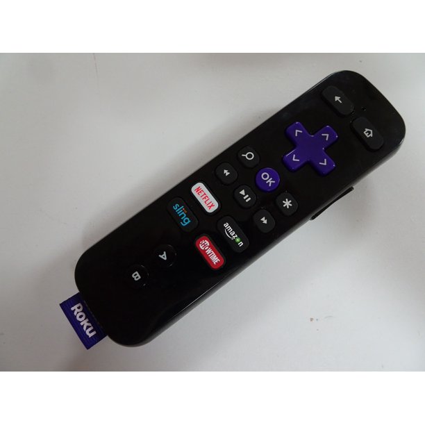 Roku Voice Control / Headphone Jack Remote TC2-RCB6 USED - Walmart.com ...