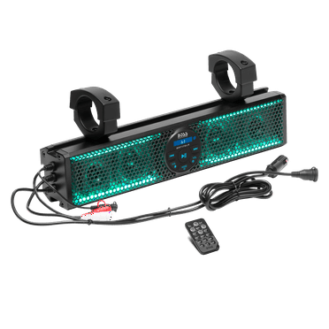 BOSS Audio Systems BRT34A ATV UTV Sound Bar System - 34 Inches Wide ...