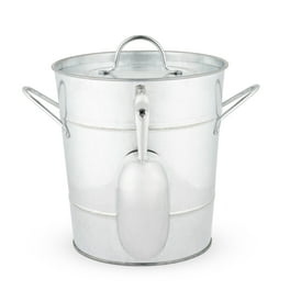 Oneida Stainless Steel Insulated Ice Bucket Oneida 2.3QT Double