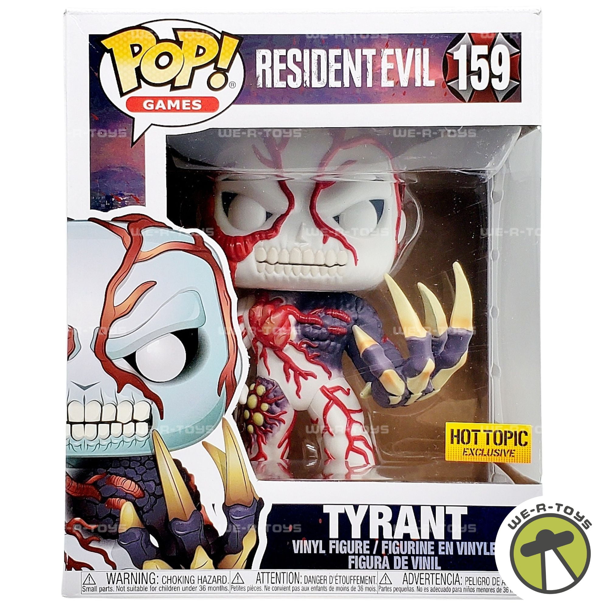 Pre-Owned Funko POP Games Resident Evil Tyrant 159 Vinyl Figure ...