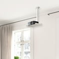 VIVO White Universal Ceiling Projector Tray, Extendable Holder for Home ...