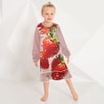 Casual Dresses Nightgowns Velvet Pleated design One-Piece Nightdress ...