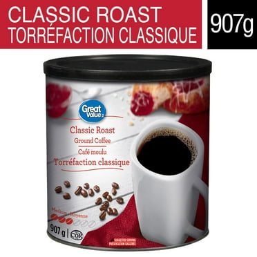 Great Value Medium Roast Decaffeinated Ground Coffee, 642 g - Walmart.ca